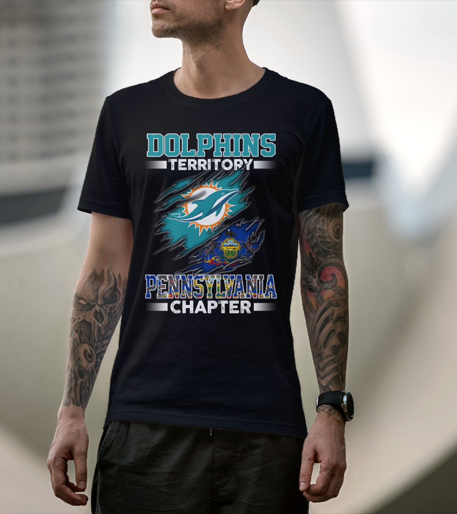 Dolphins Territory Pennsylvania Chapter T-Shirt