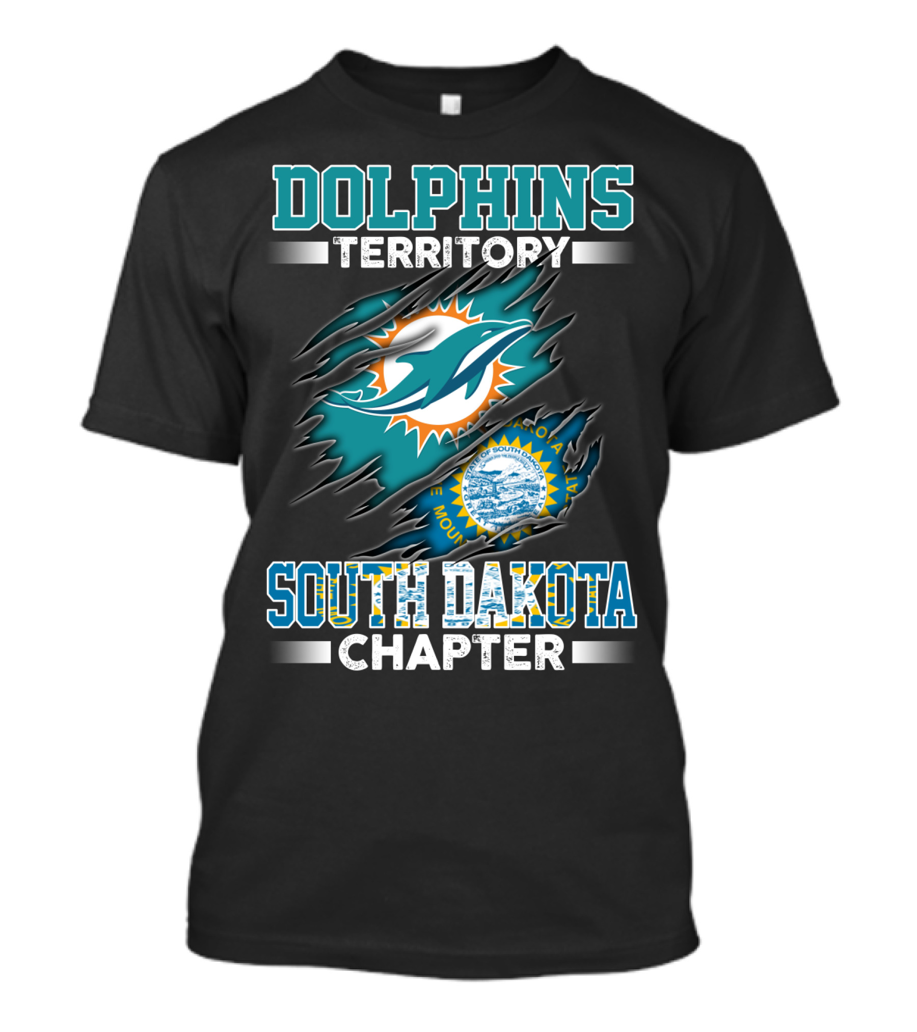 DOLPHINS TERRITORY SOUTH DAKOTA CHAPTER T-Shirt