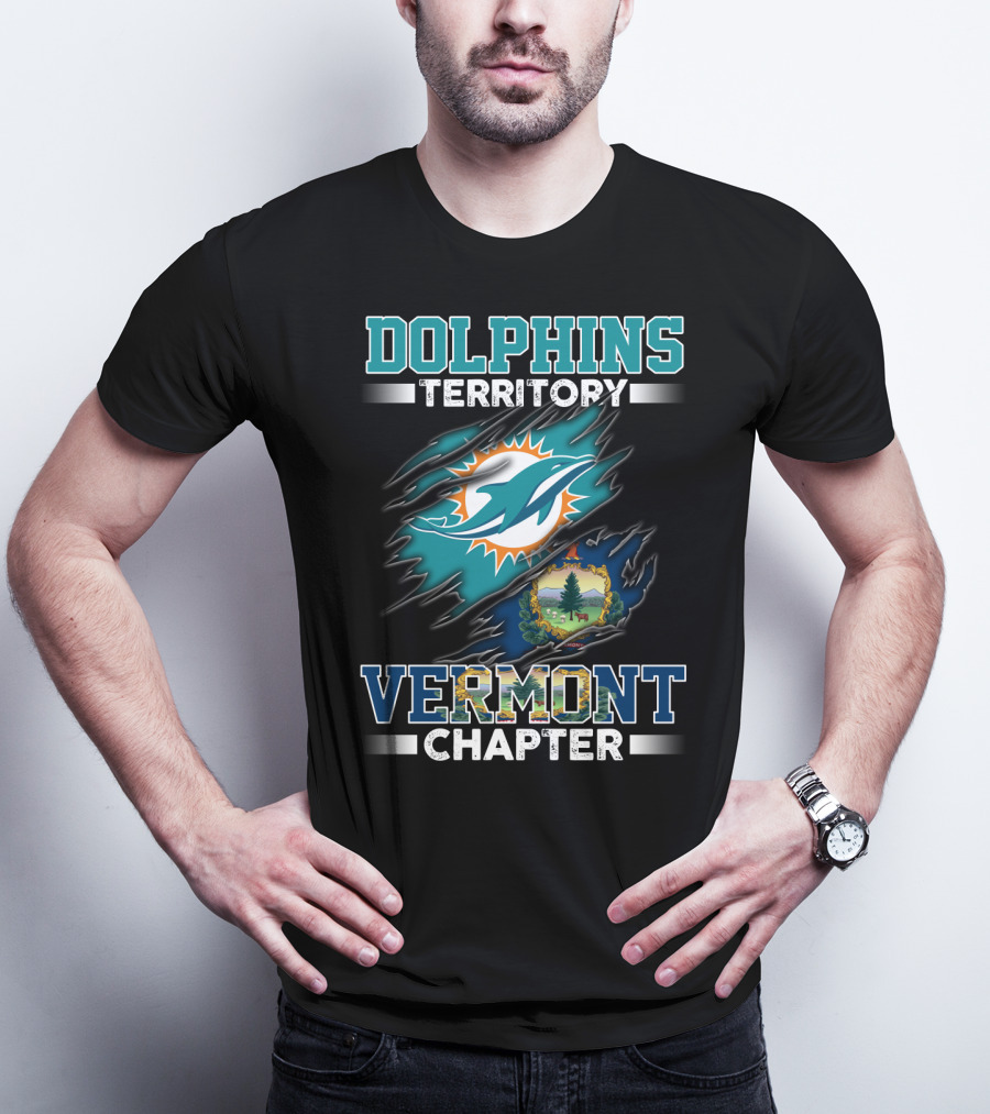 DOLPHINS TERRITORY VERMONT CHAPTER T-Shirt