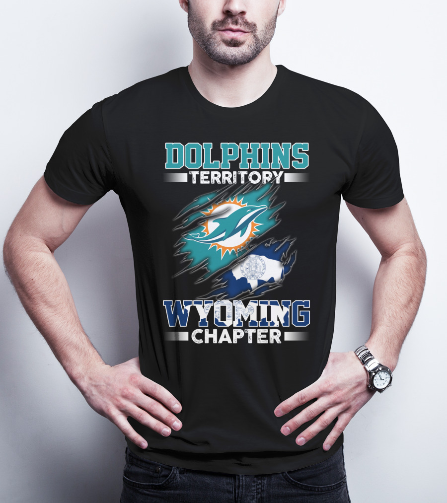 DOLPHINS TERRITORY WYOMING CHAPTER T-Shirt