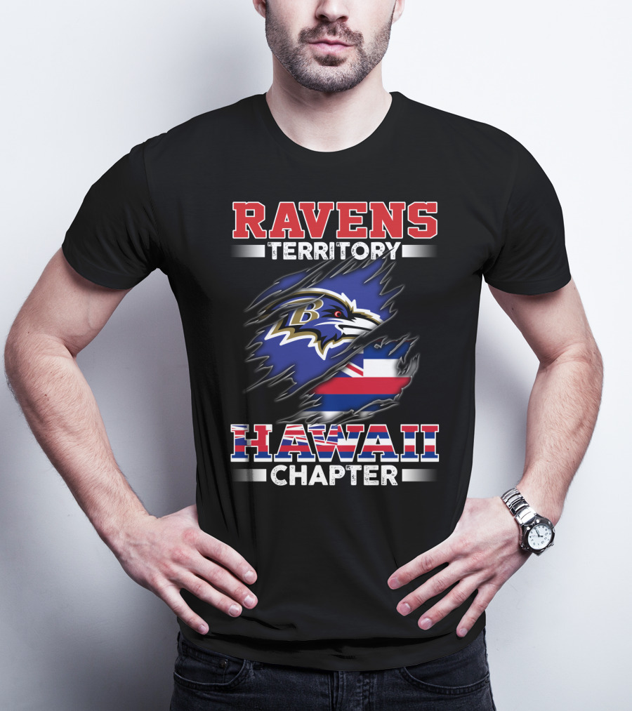 Ravens Territory Hawaii Chapter NFL T-Shirt