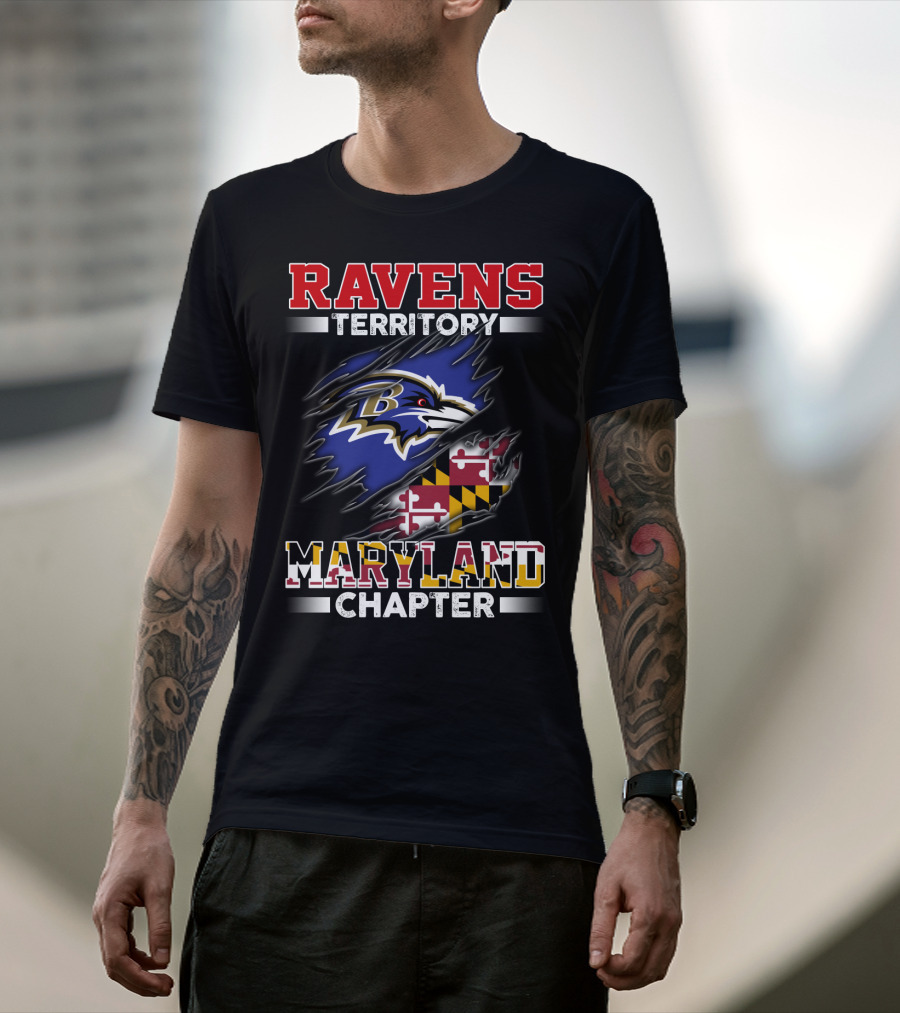 Ravens Territory Maryland Chapter T-Shirt