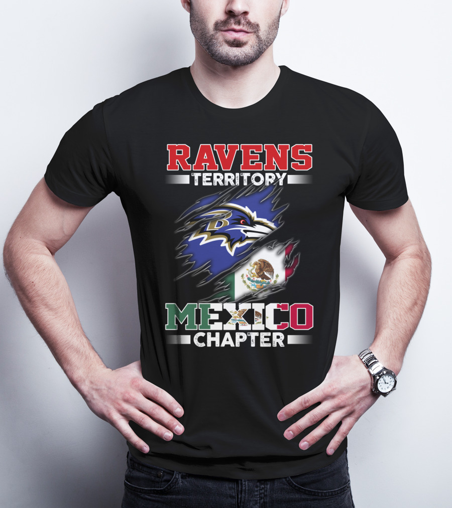 RAVENS TERRITORY MEXICO CHAPTER T-Shirt