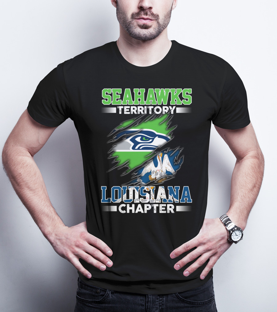 Seahawks Territory Louisiana Chapter T-Shirt
