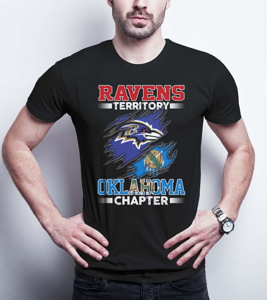 Ravens Territory Oklahoma Chapter T-Shirt