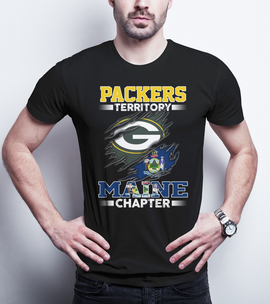 PACKERS TERRITORY GREEN BAY MAINE CHAPTER T-Shirt