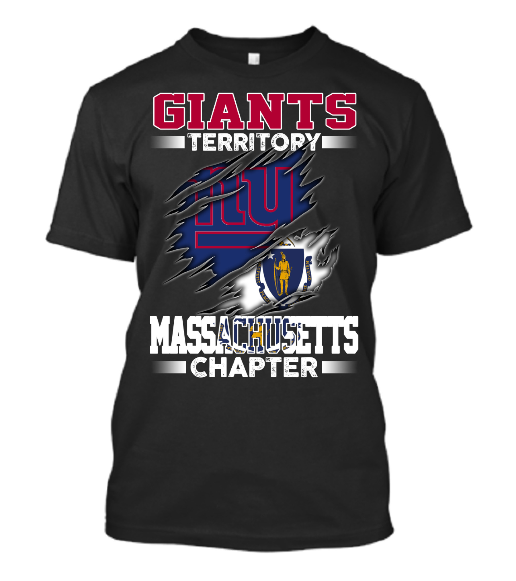 GIANTS TERRITORY MASSACHUSETTS CHAPTER T-Shirt