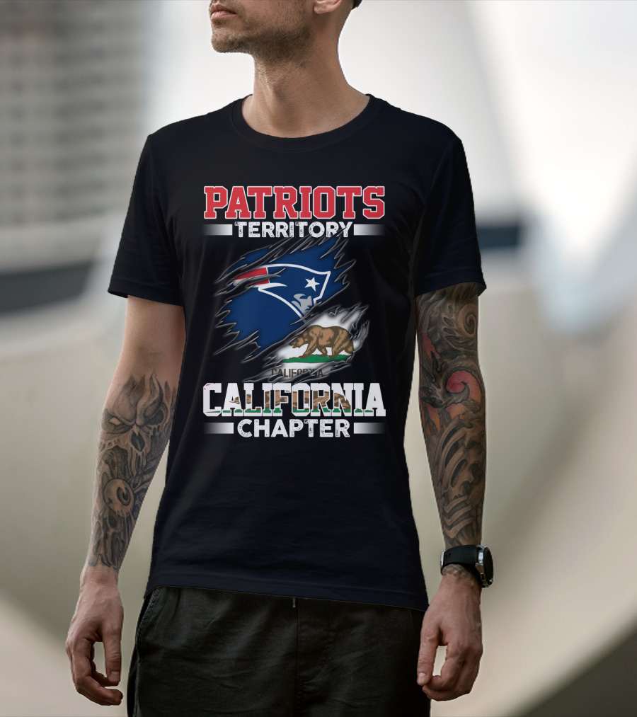 PATRIOTS TERRITORY CALIFORNIA CHAPTER T-Shirt