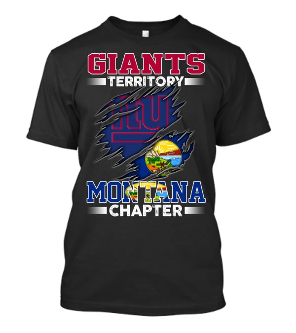 GIANTS TERRITORY NY MONTANA CHAPTER T-Shirt