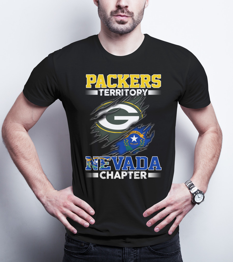 PACKERS TERRITORY NEVADA CHAPTER BATTLE BORN T-Shirt