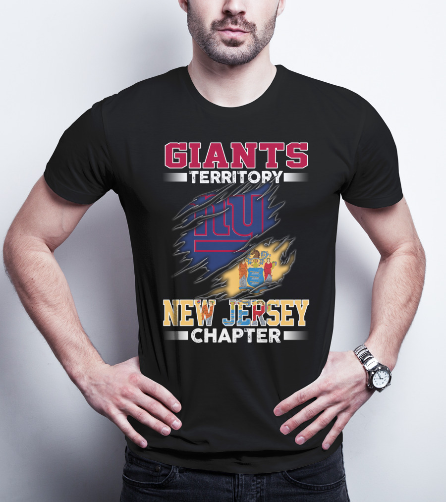 GIANTS TERRITORY NEW JERSEY CHAPTER T-Shirt