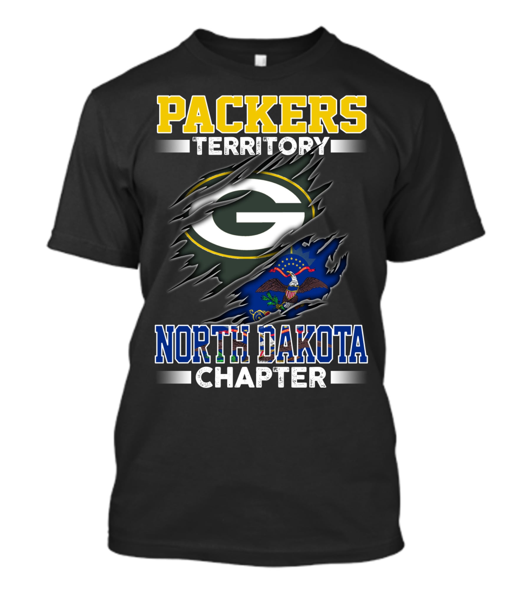 PACKERS TERRITORY NORTH DAKOTA CHAPTER T-Shirt