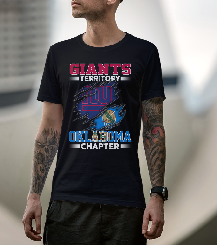 GIANTS Territory New York Oklahoma Chapter T-Shirt