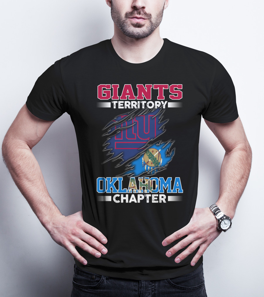 GIANTS Territory New York Oklahoma Chapter T-Shirt