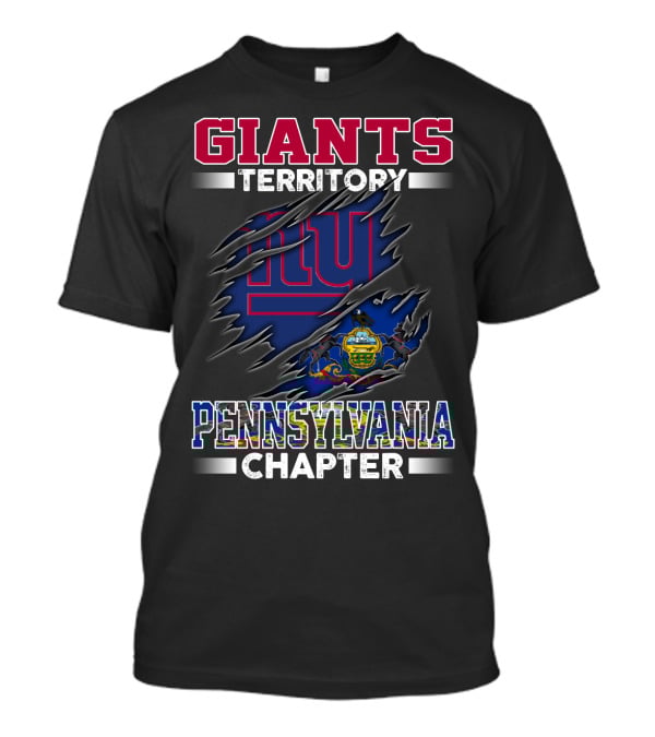GIANTS TERRITORY PA PENNSYLVANIA CHAPTER T-Shirt