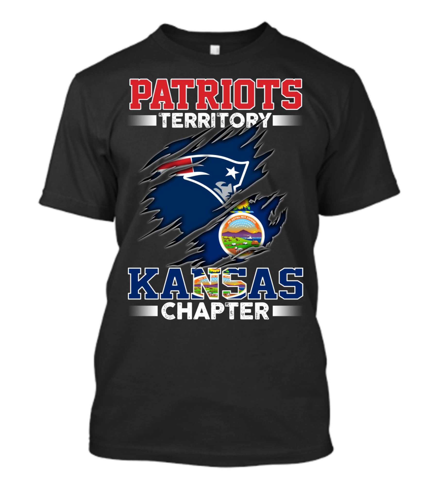 PATRIOTS TERRITORY KANSAS CHAPTER T-Shirt