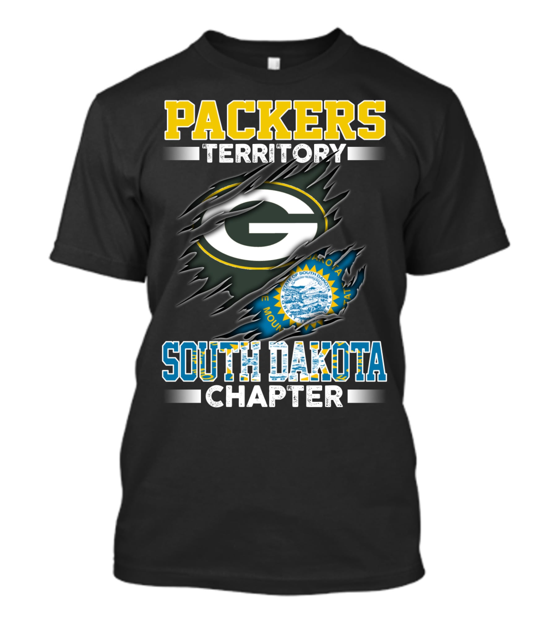 PACKERS TERRITORY SOUTH DAKOTA CHAPTER T-Shirt