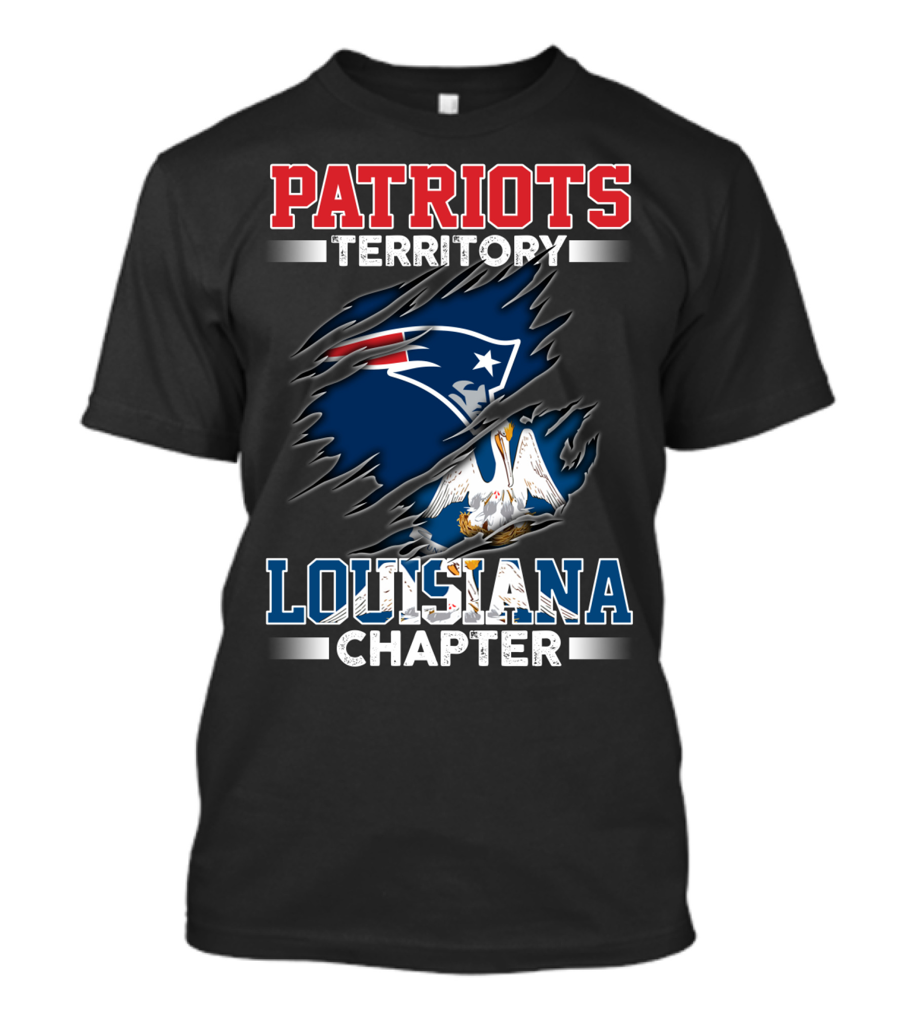 Louisiana Patriots Territory Chapter New England T-Shirt