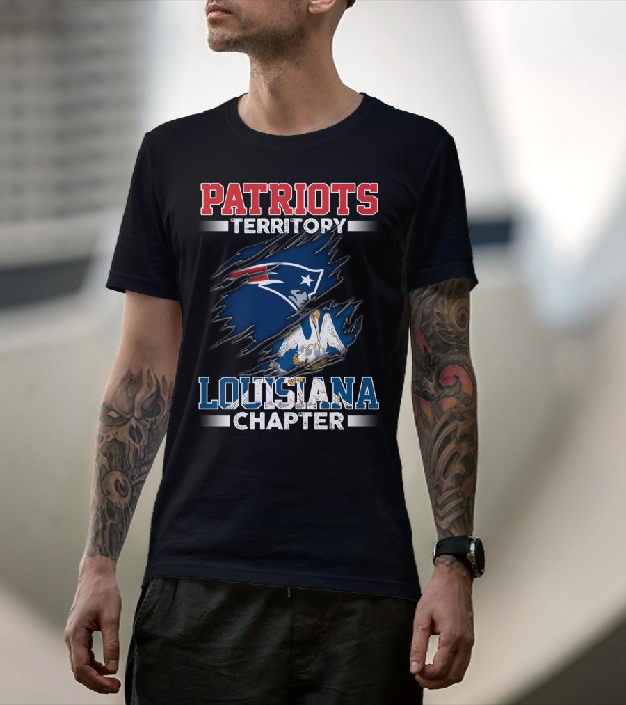 Louisiana Patriots Territory Chapter New England T-Shirt