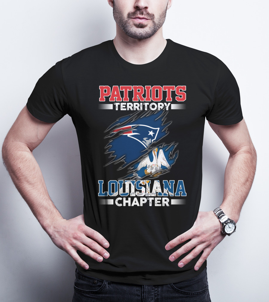 Louisiana Patriots Territory Chapter New England T-Shirt