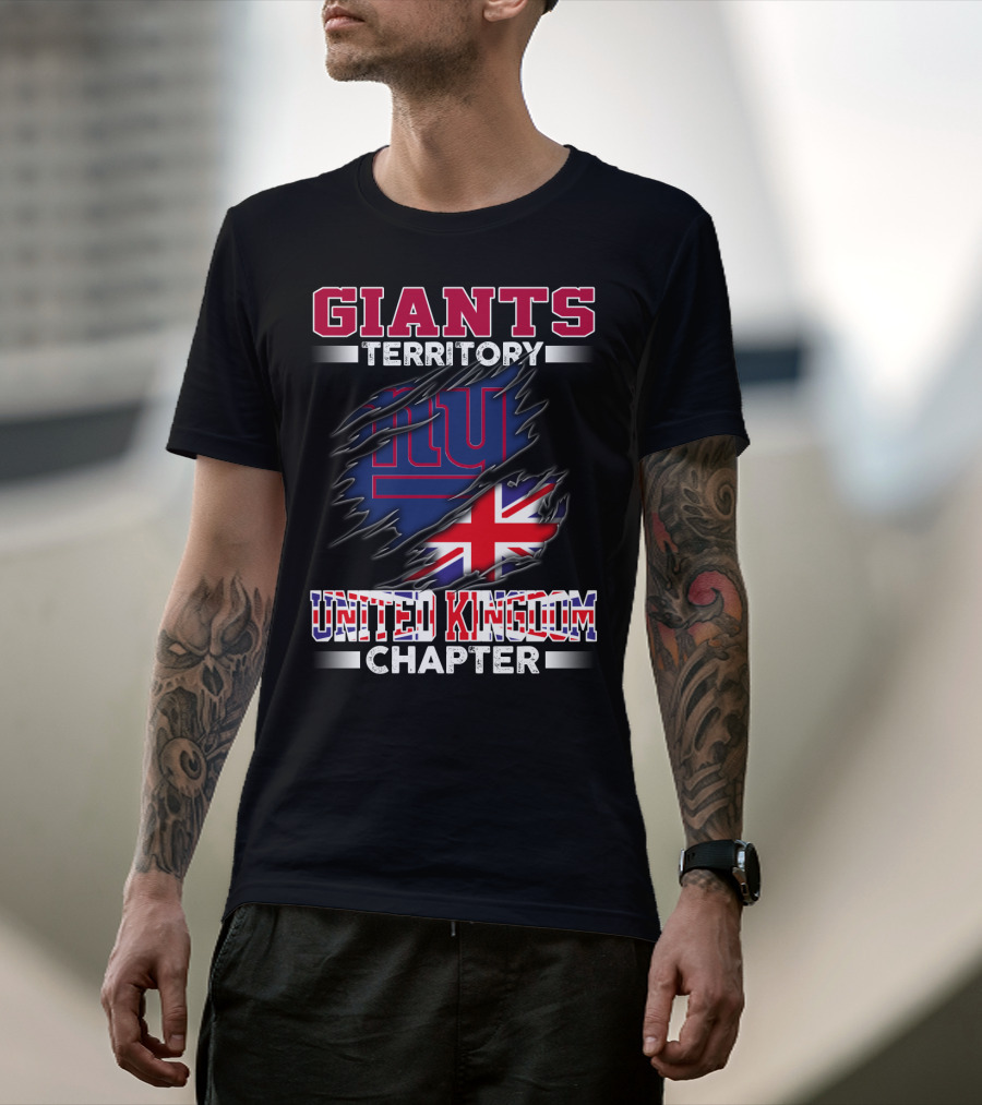 GIANTS Territory NY Logo United Kingdom Chapter T-Shirt