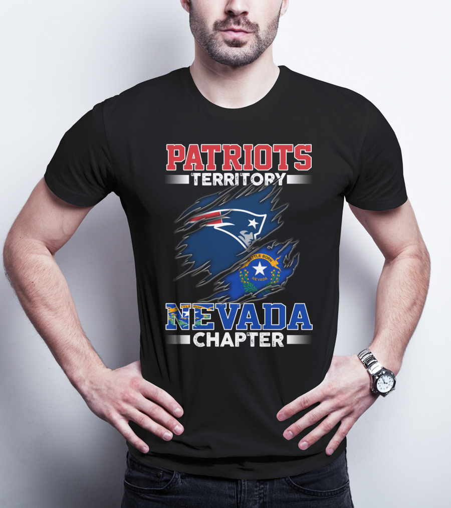 PATRIOTS TERRITORY NEVADA CHAPTER Battle Born T-Shirt