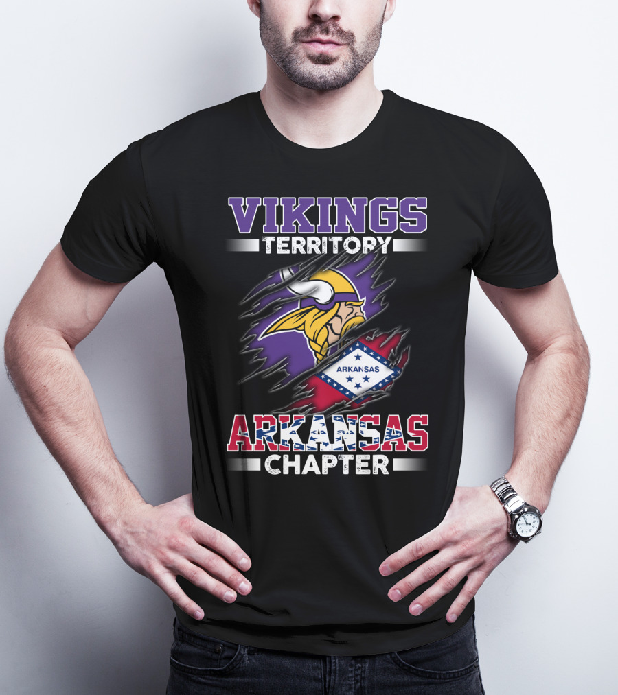 Vikings Territory Arkansas Chapter T-Shirt