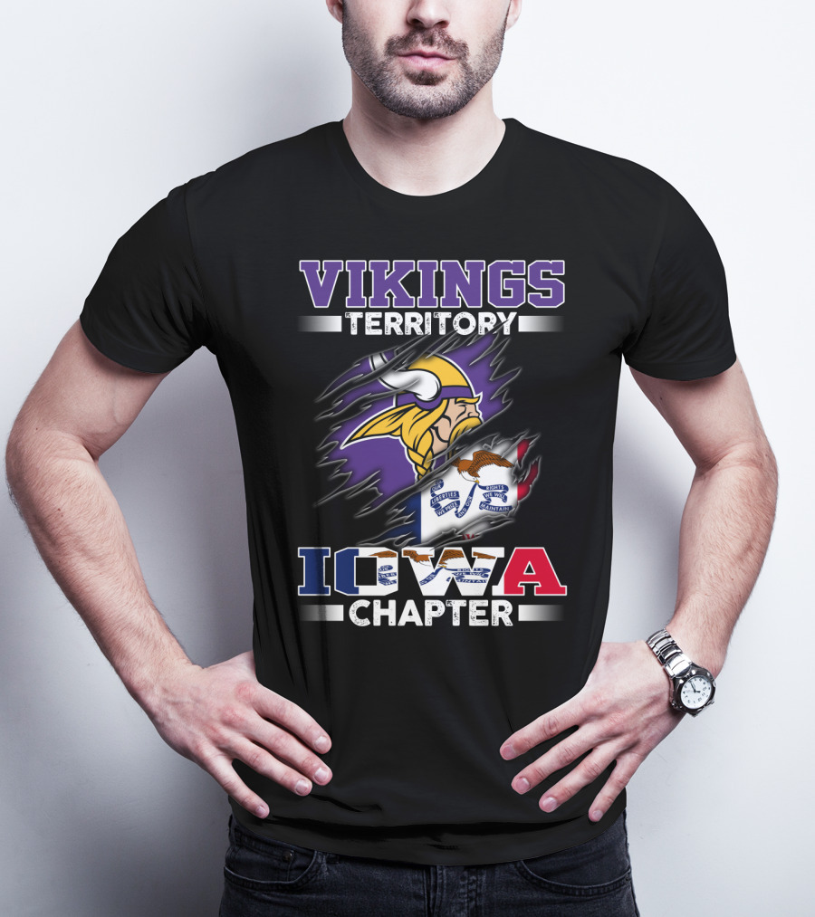 VIKINGS Territory Iowa Chapter T-Shirt