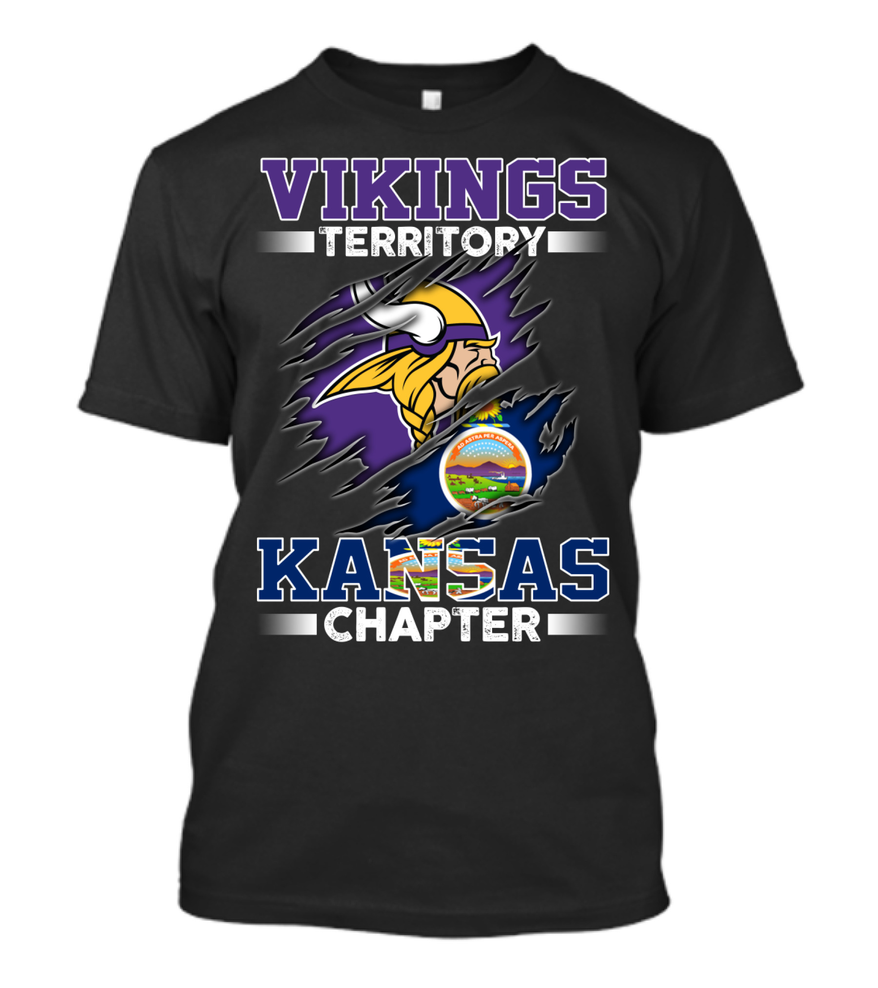 VIKINGS TERRITORY KANSAS CHAPTER T-Shirt