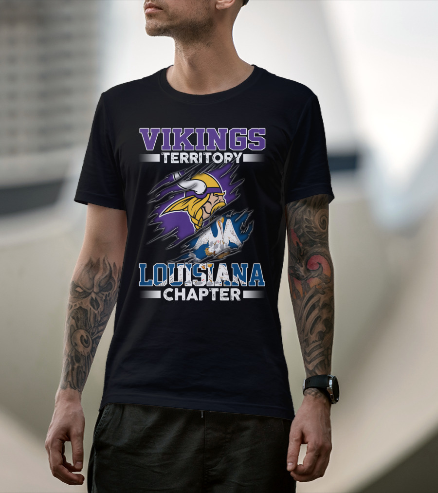 Vikings Territory Louisiana Chapter T-Shirt