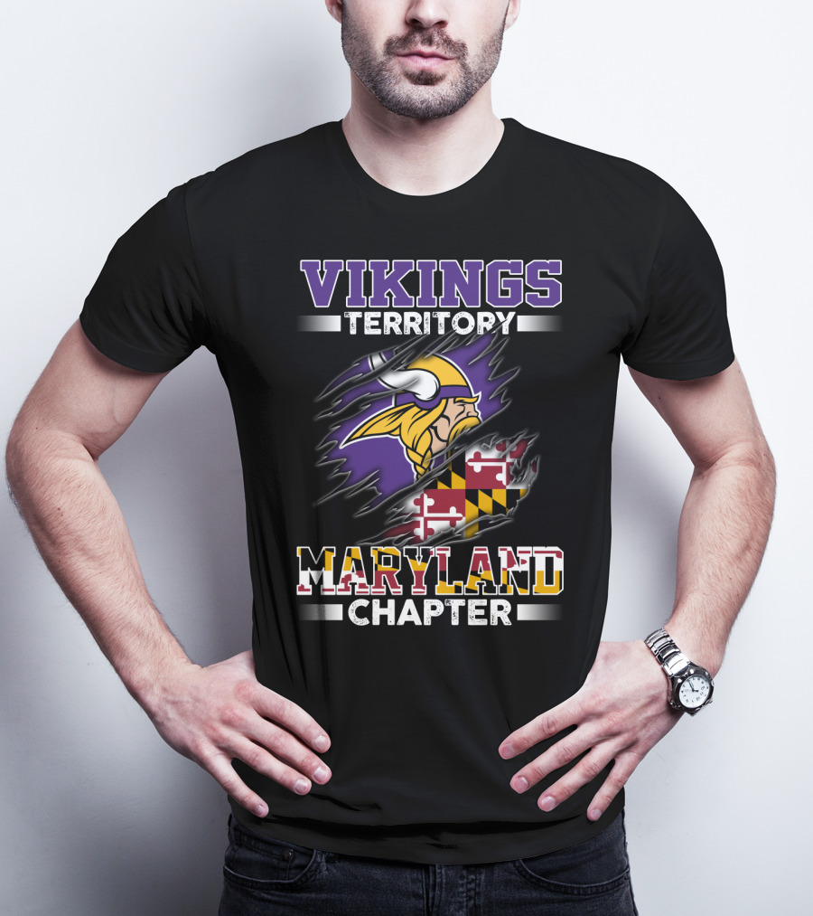 Vikings Territory Maryland Chapter T-Shirt