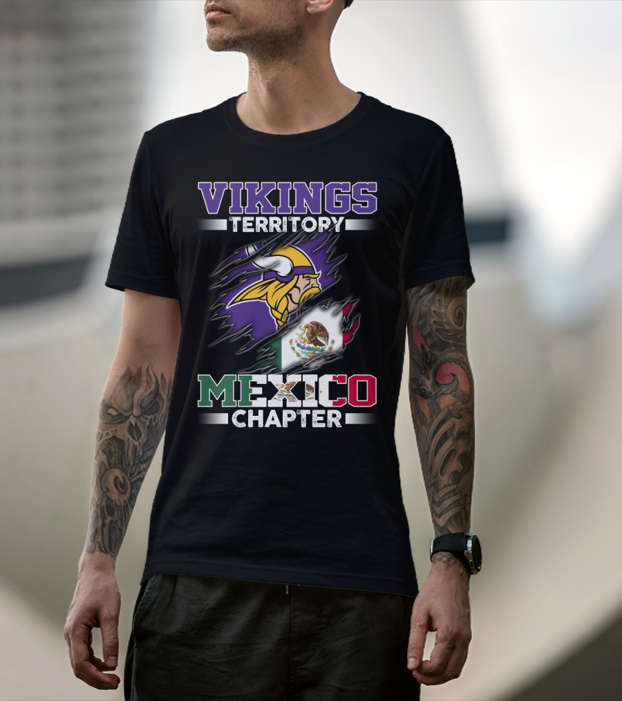 Vikings Territory Mexico Chapter T-Shirt