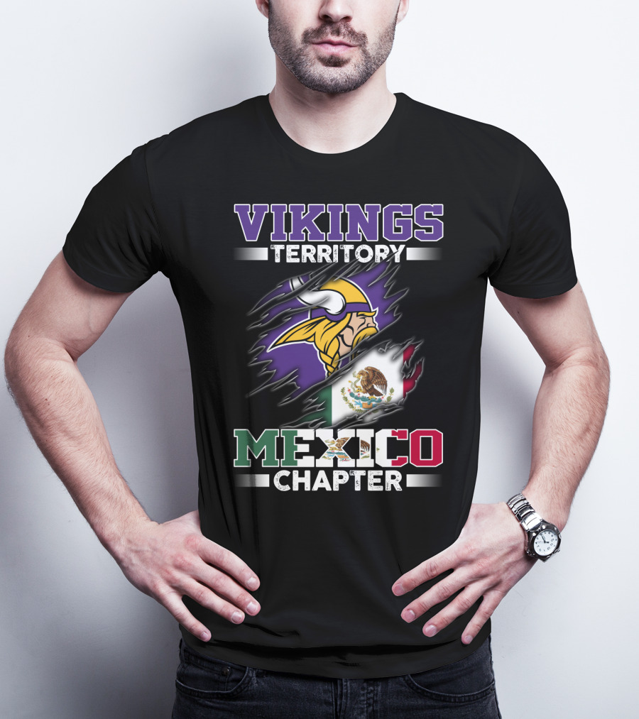 Vikings Territory Mexico Chapter T-Shirt