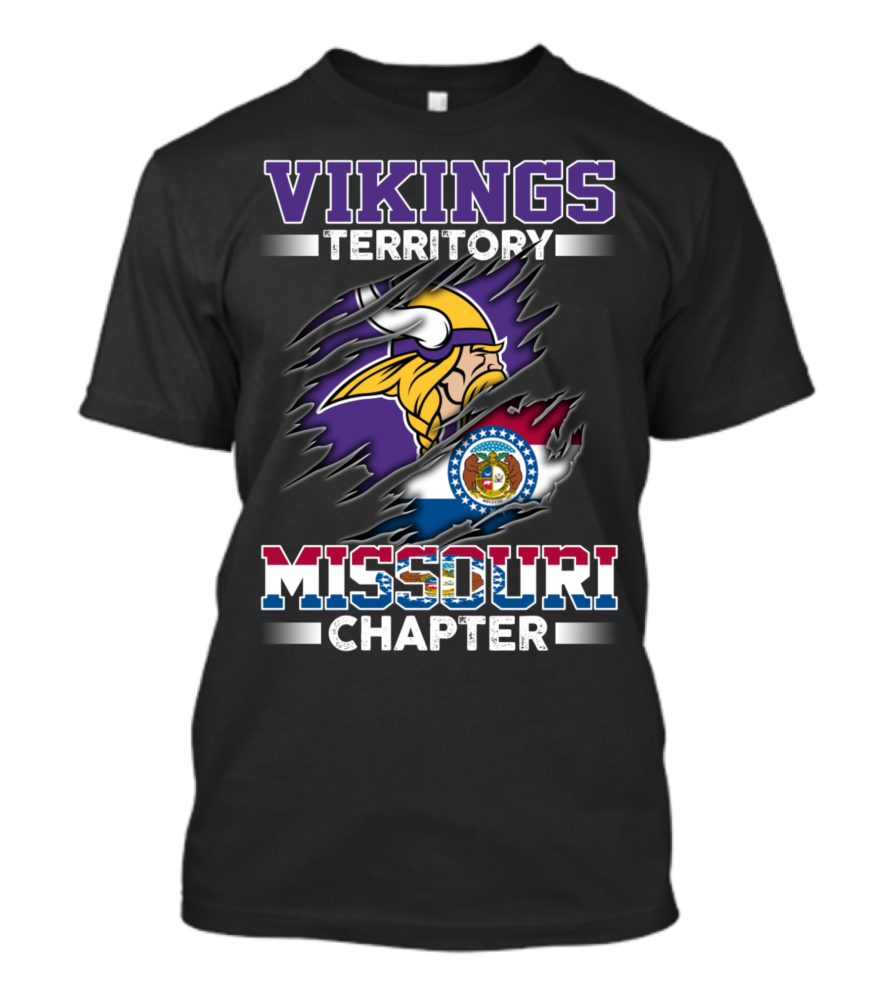 Vikings Territory Missouri Chapter T-Shirt