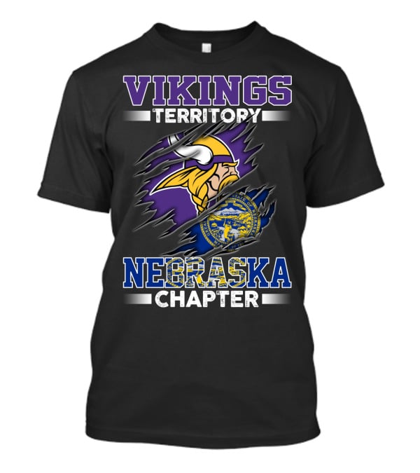 Vikings Territory Nebraska Chapter T-Shirt