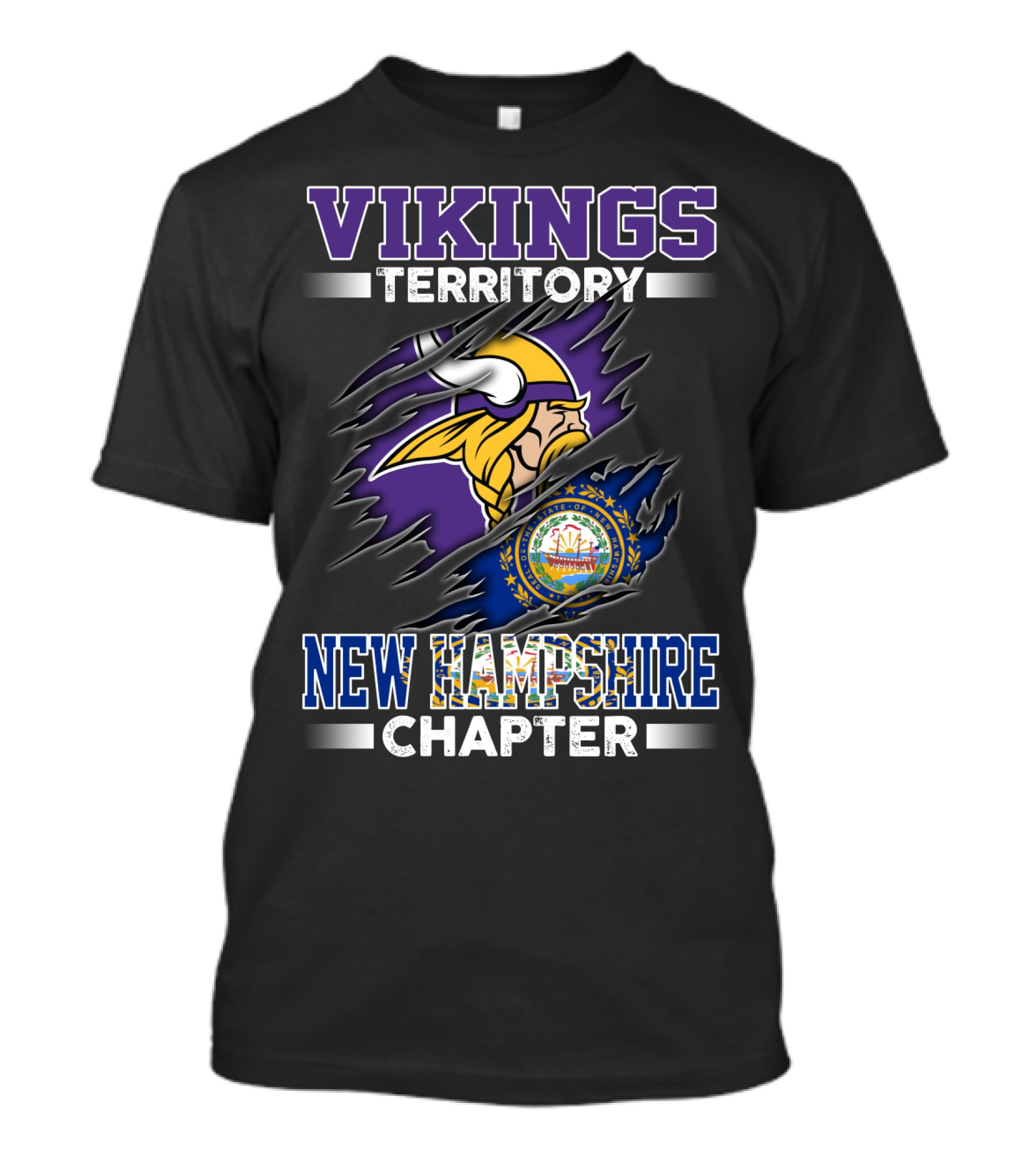 Vikings Territory New Hampshire Chapter T-Shirt