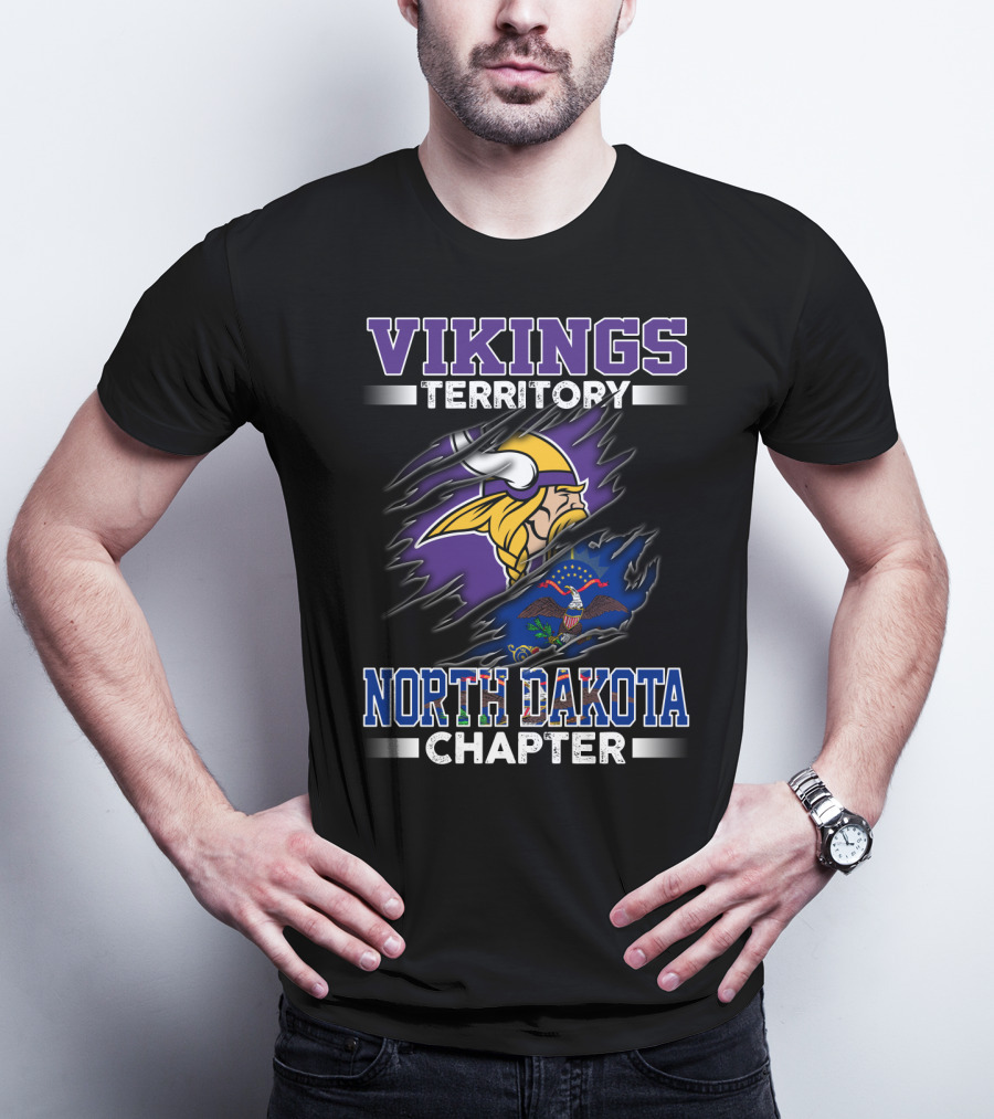 VIKINGS TERRITORY NORTH DAKOTA CHAPTER T-Shirt