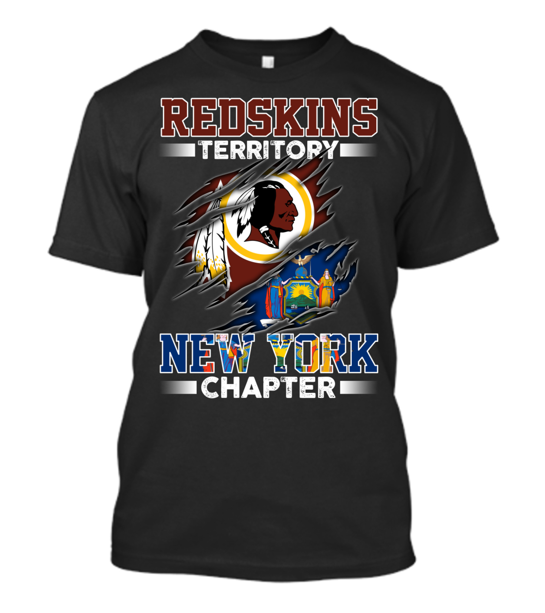 Redskins Territory New York Chapter T-Shirt
