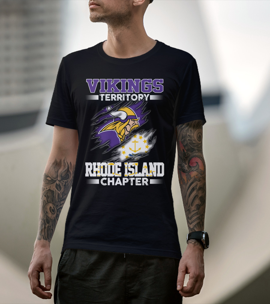 Vikings Territory Rhode Island Chapter T-Shirt