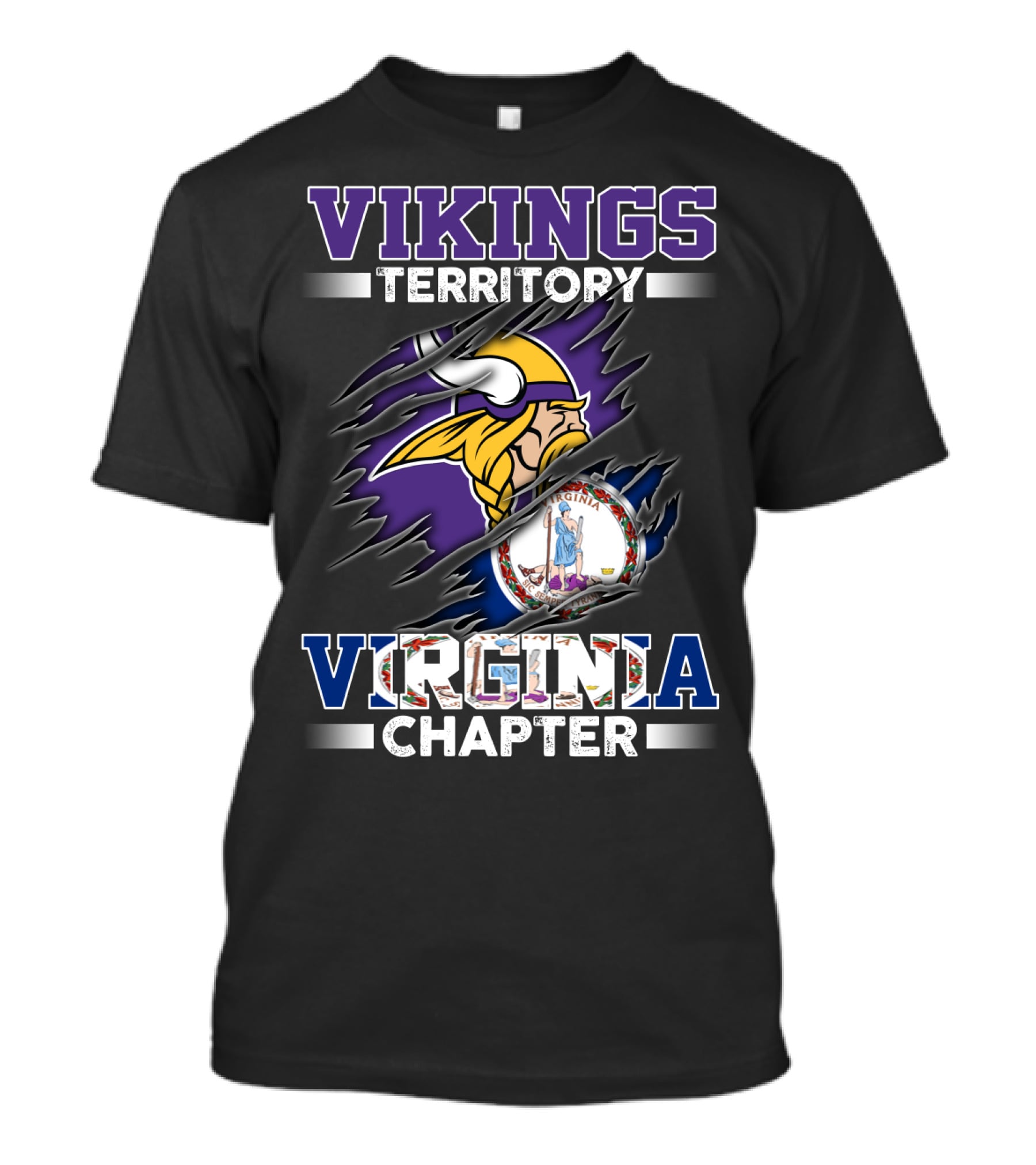 Vikings Territory Virginia Chapter T-Shirt