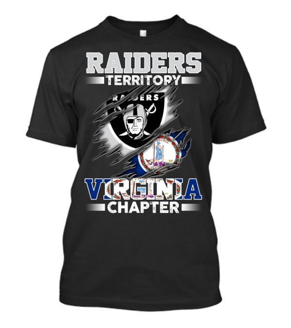 Raiders Territory Virginia Chapter T-Shirt
