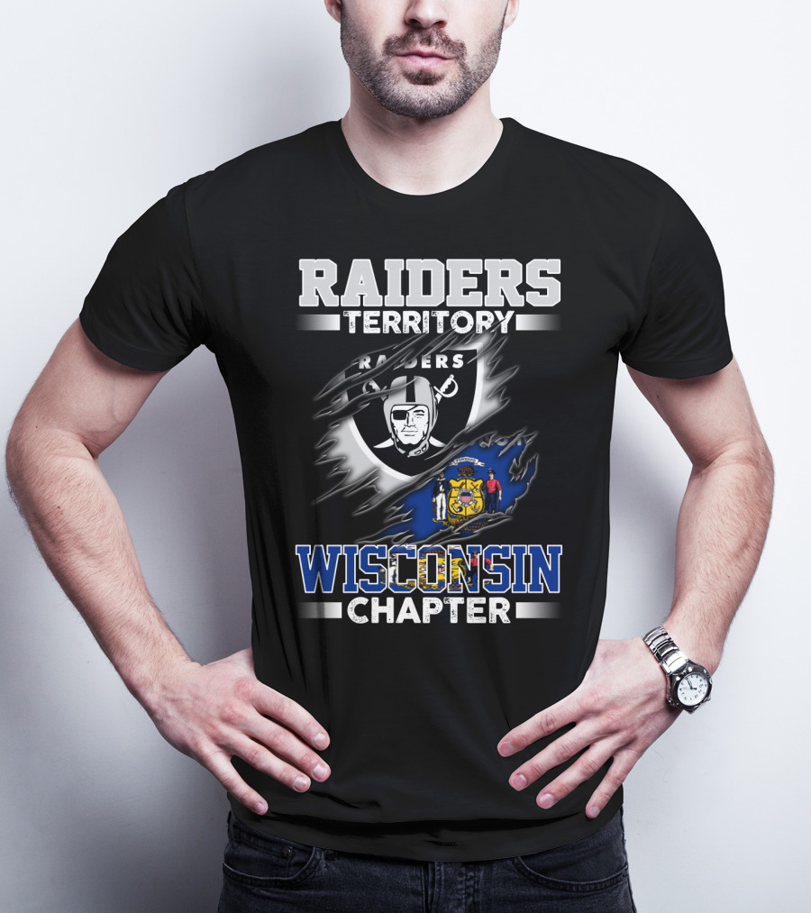 Raiders Territory Wisconsin Chapter T-Shirt