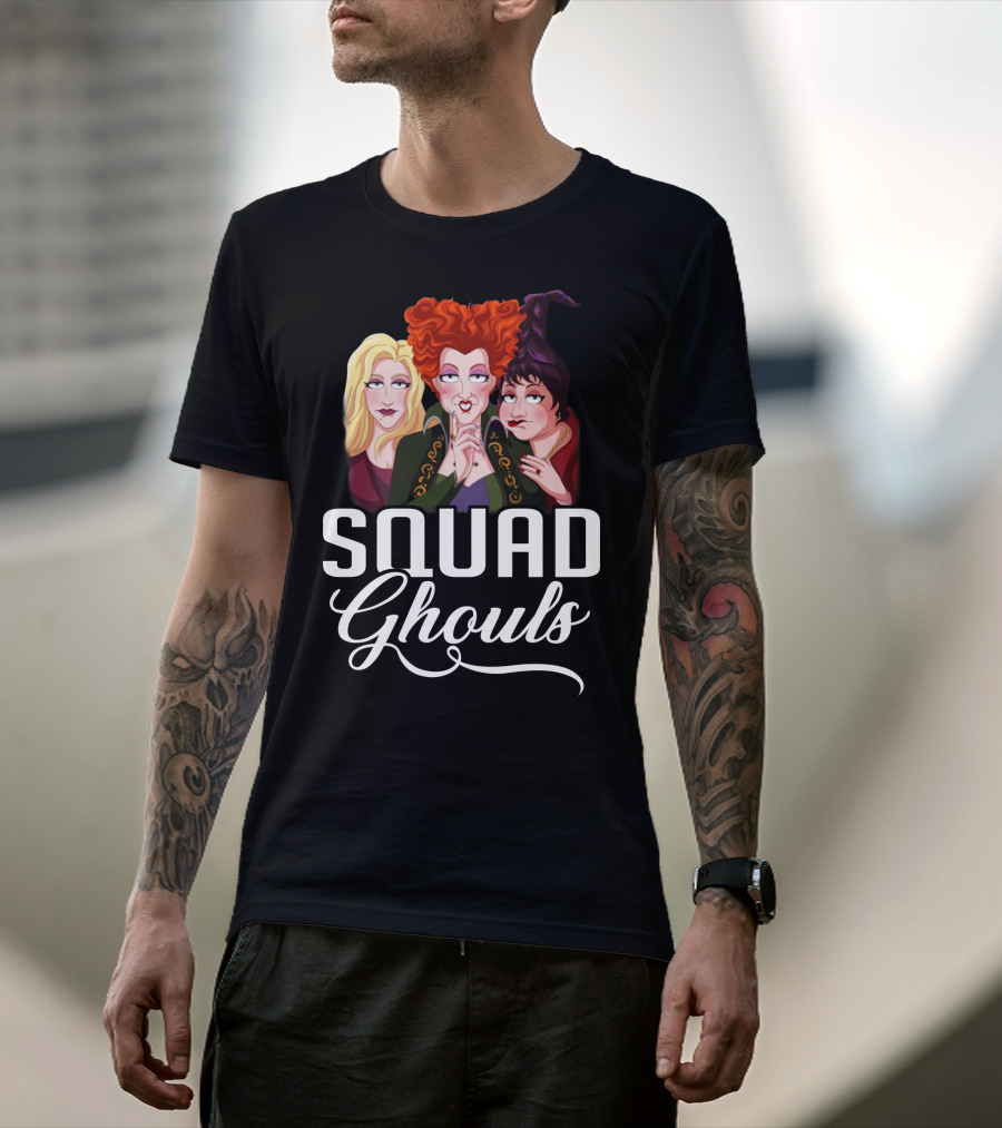Squad Ghouls Sanderson Sisters Hocus Pocus T-Shirt