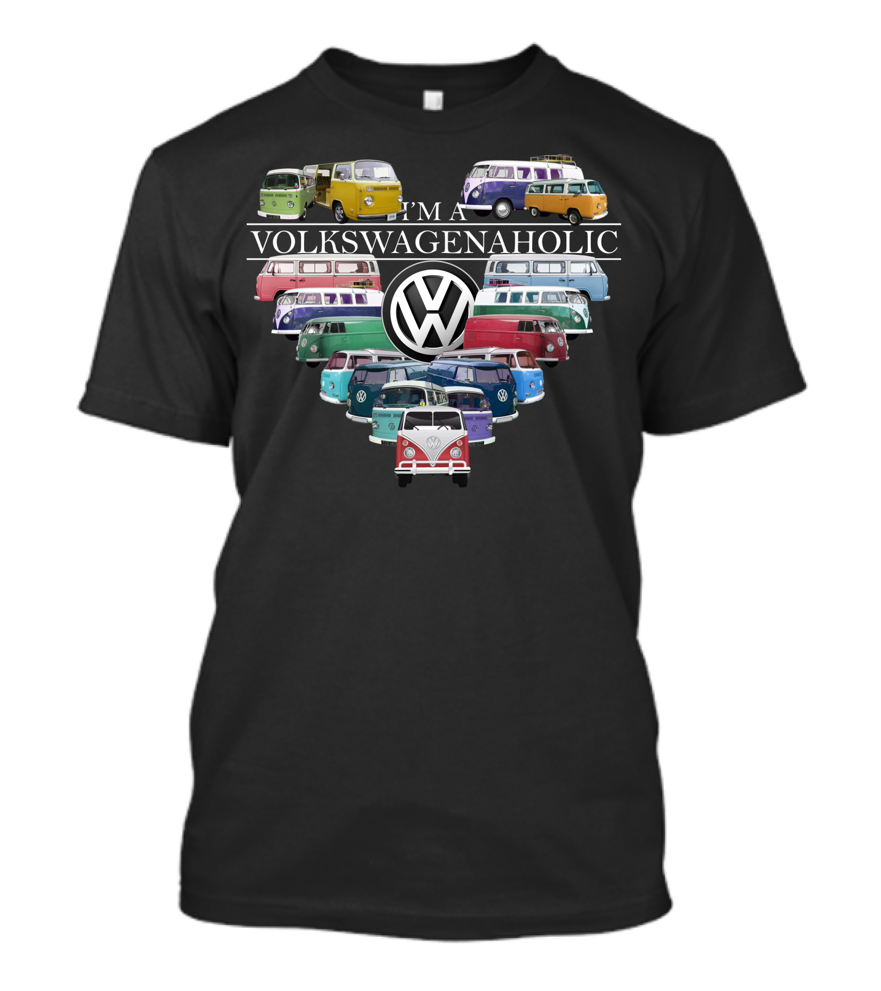 I'M A VOLKSWAGENAHOLIC Volkswagen Vans Collection T-Shirt