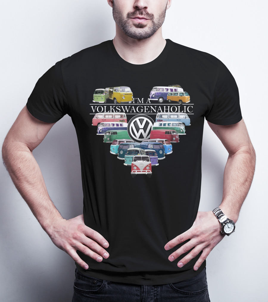 I'M A VOLKSWAGENAHOLIC Volkswagen Vans Collection T-Shirt