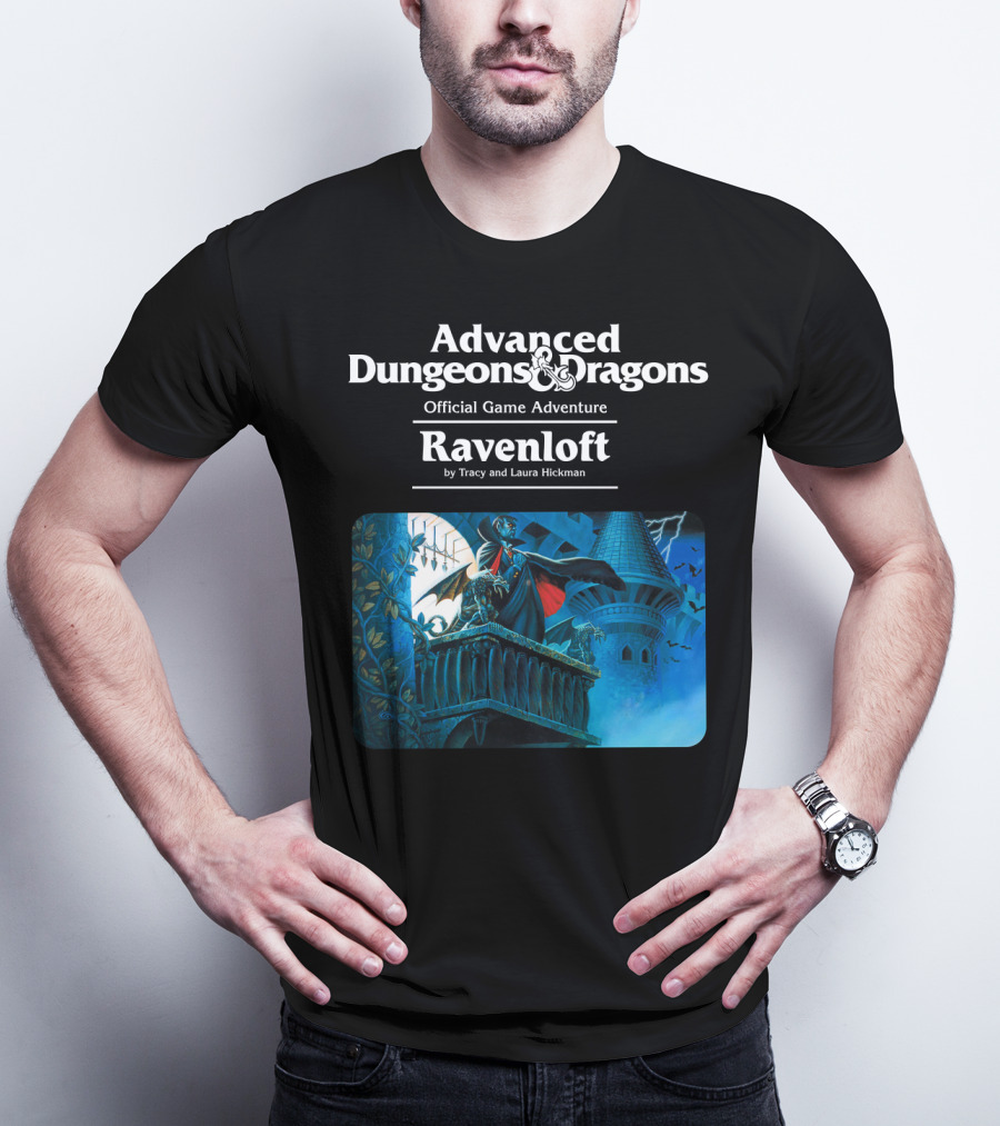 Advanced Dungeons And Dragons Official Game Adventure Ravenloft By Tracy And Laura Hickman T-Shirt