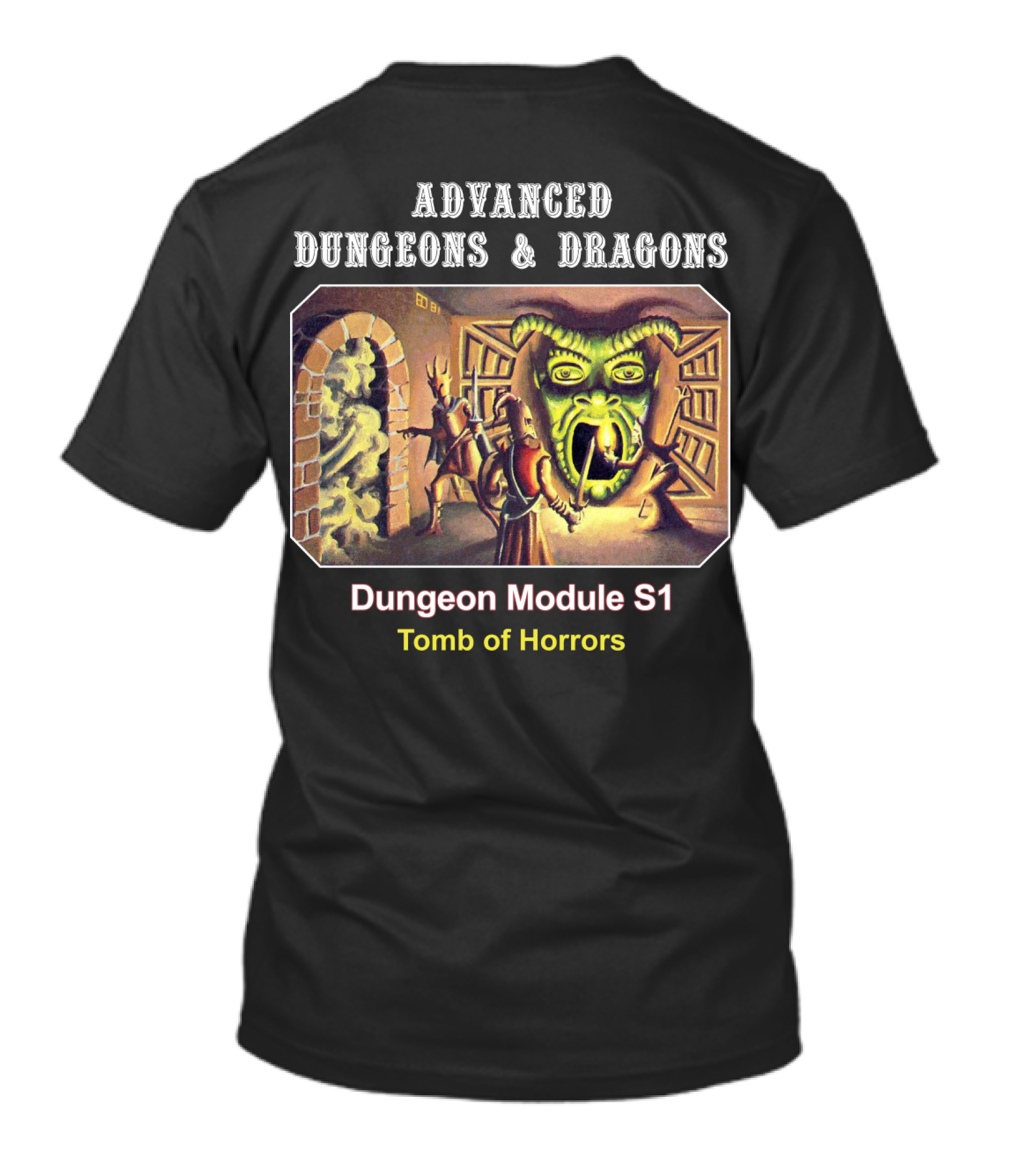 Advanced Dungeons And Dragons Dungeon Module S1 Tomb Of Horrors T-Shirt
