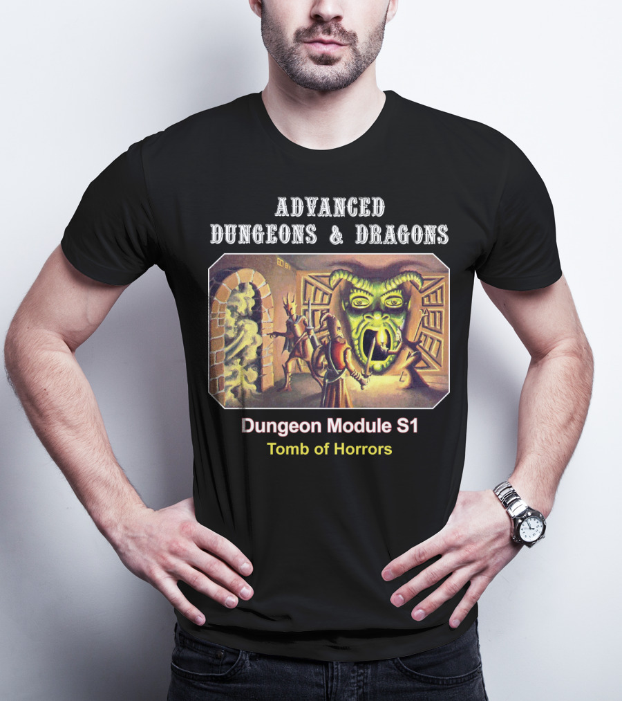 Advanced Dungeons And Dragons Dungeon Module S1 Tomb Of Horrors T-Shirt