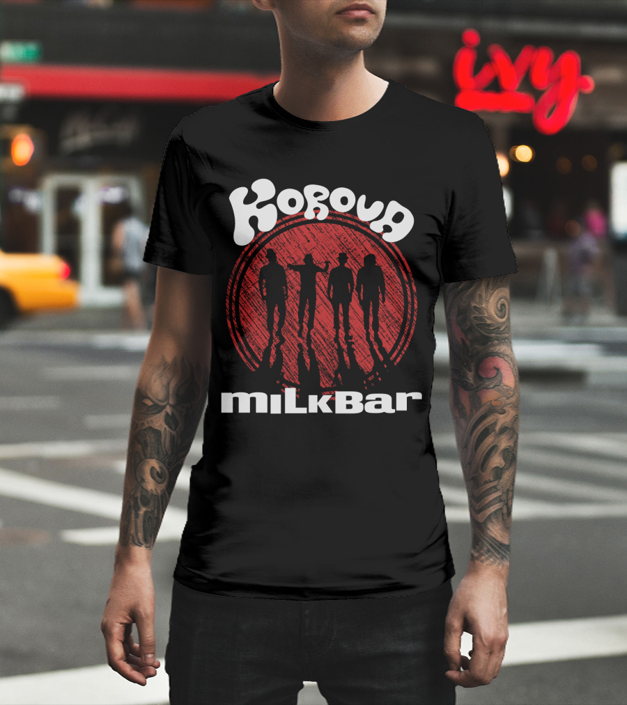 Korova Milkbar A Clockwork Orange Silhouette Circle T-Shirt