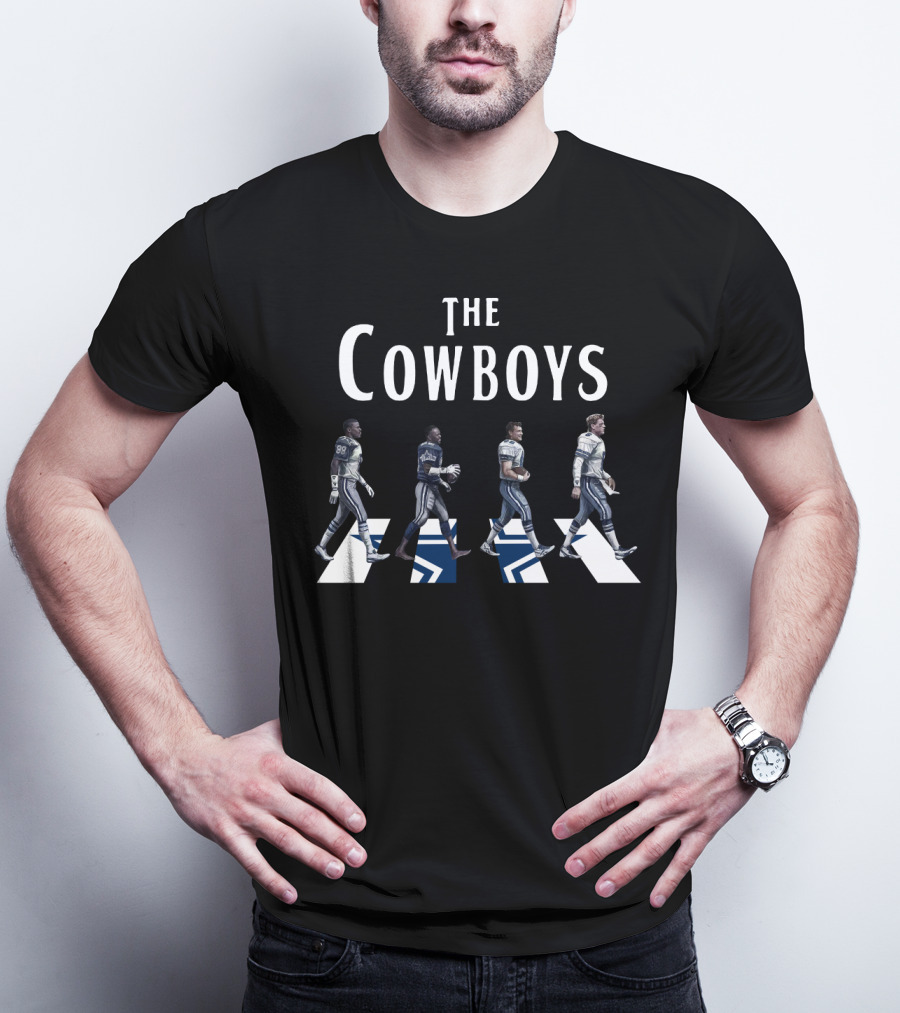 The Cowboys Football Abbey Road Homage T-Shirt